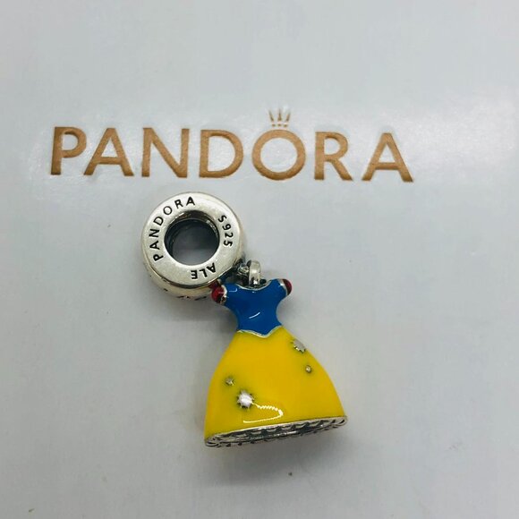Pandora | Jewelry | Pandora Disney Snow Whites Light Yellow Dress ...